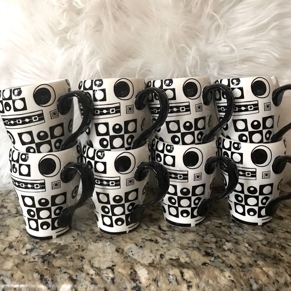 Pier 1 | Dining | Pier One Ceramic Contemporary Modern Cups Set Of 8 ...